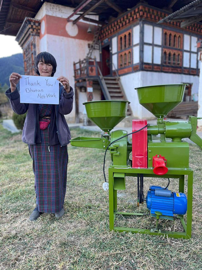 Mechanizing Farms is Important - Bhutan Network
